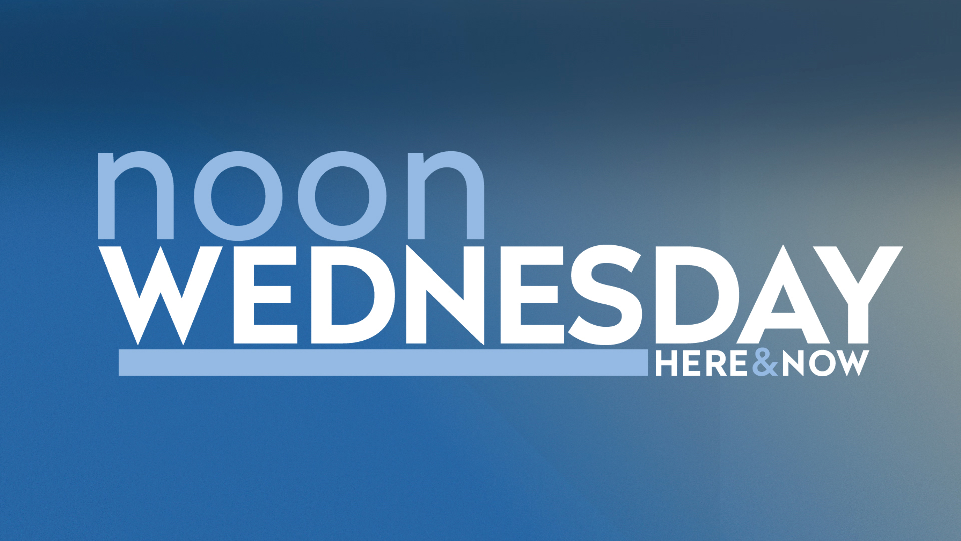 Noon Wednesday - PBS Wisconsin