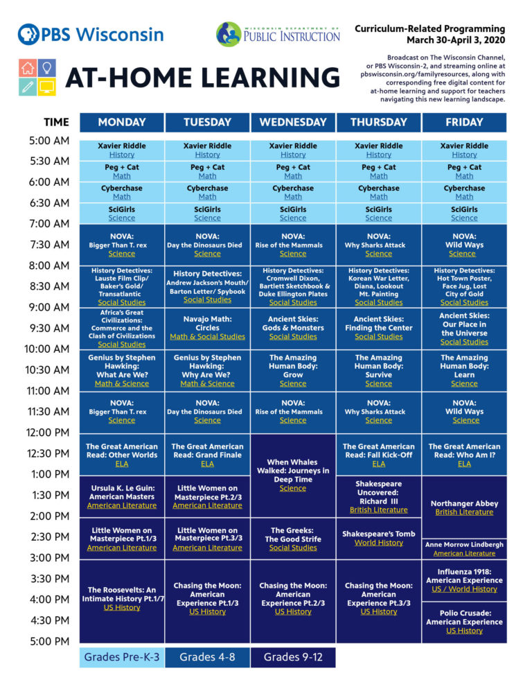 Family Resources and Support for Home Learning From PBS Wisconsin - PBS ...