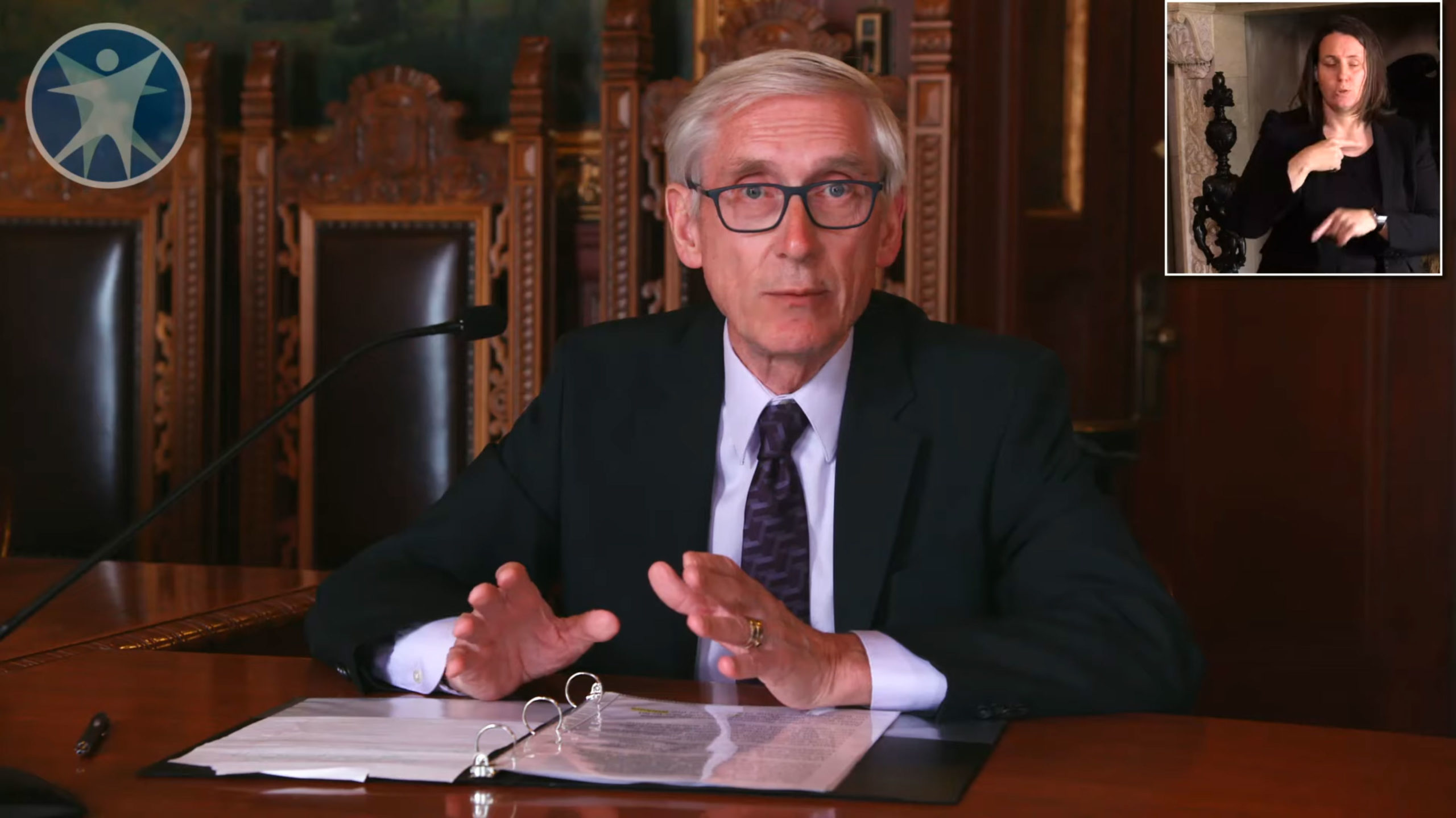 Evers Announces Testing Goals