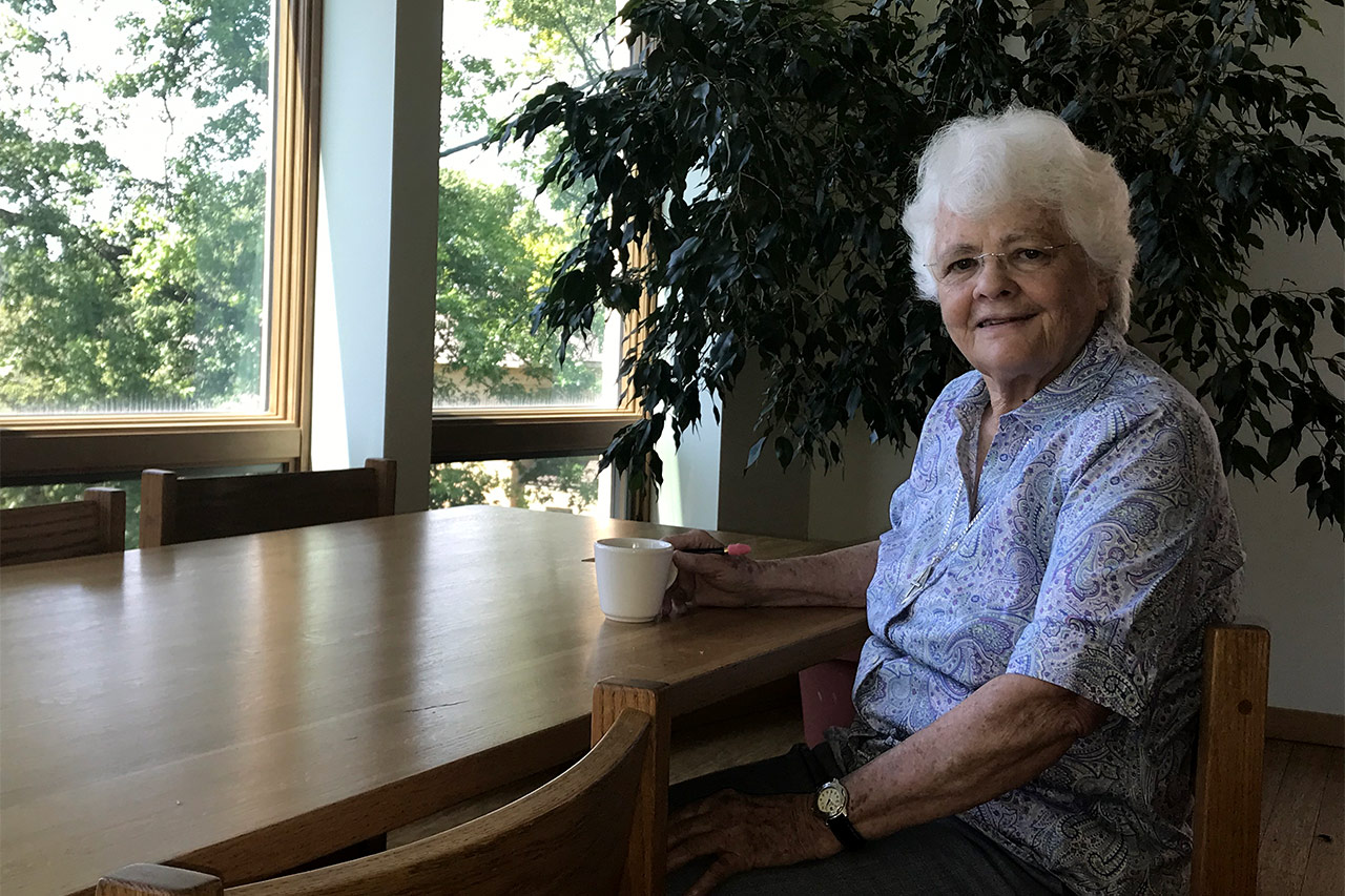 Benedictine Sister Describes Staying at Home in a Monastery