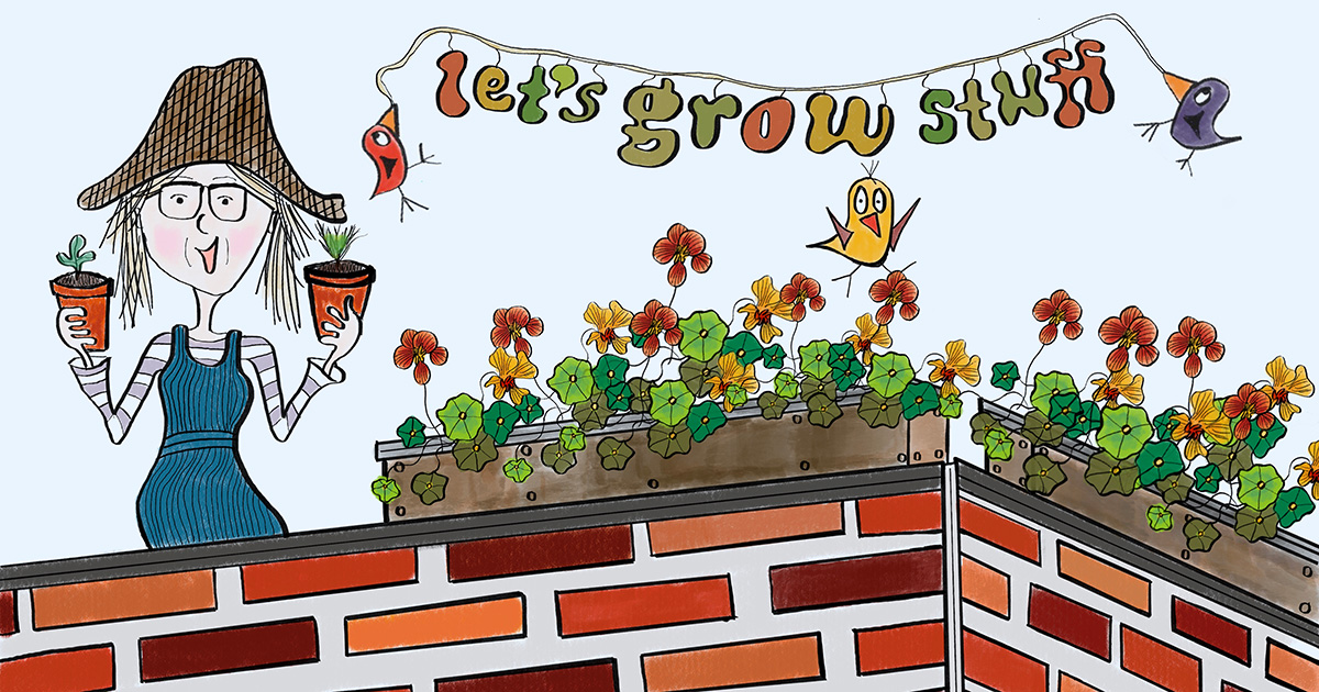 Let's Grow Stuff: You, me and a balcony! - PBS Wisconsin