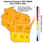 Climate change is warming Wisconsin winters faster than other seasons