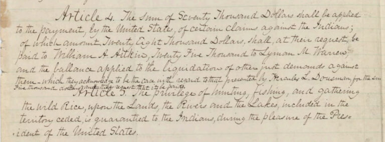How Ojibwe tribes in Wisconsin resisted efforts to deny treaty rights