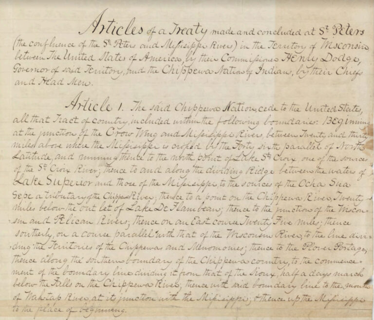 How Ojibwe tribes in Wisconsin resisted efforts to deny treaty rights