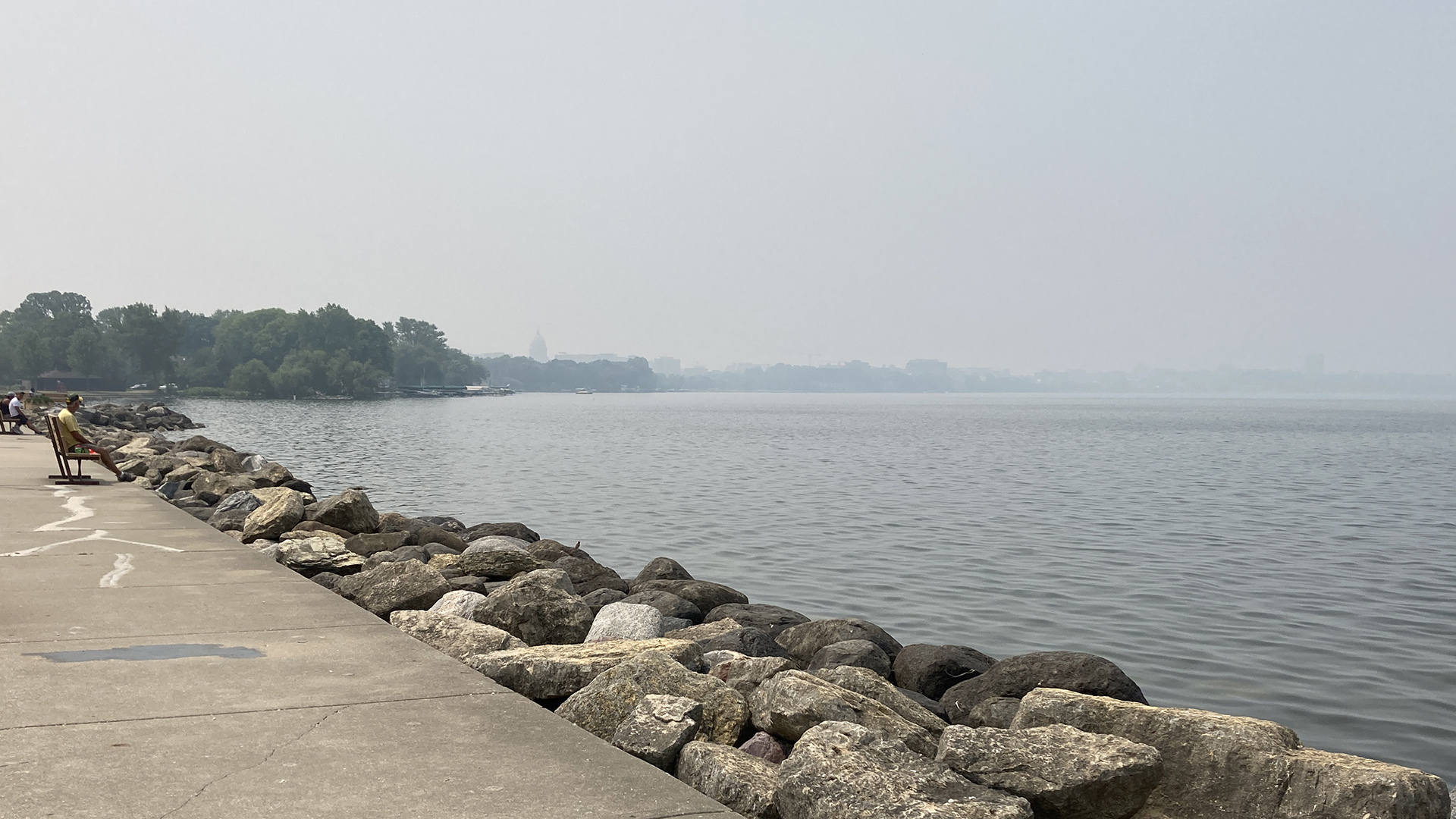 Heavy wildfire smoke causes Wisconsin to have worst air quality in the US