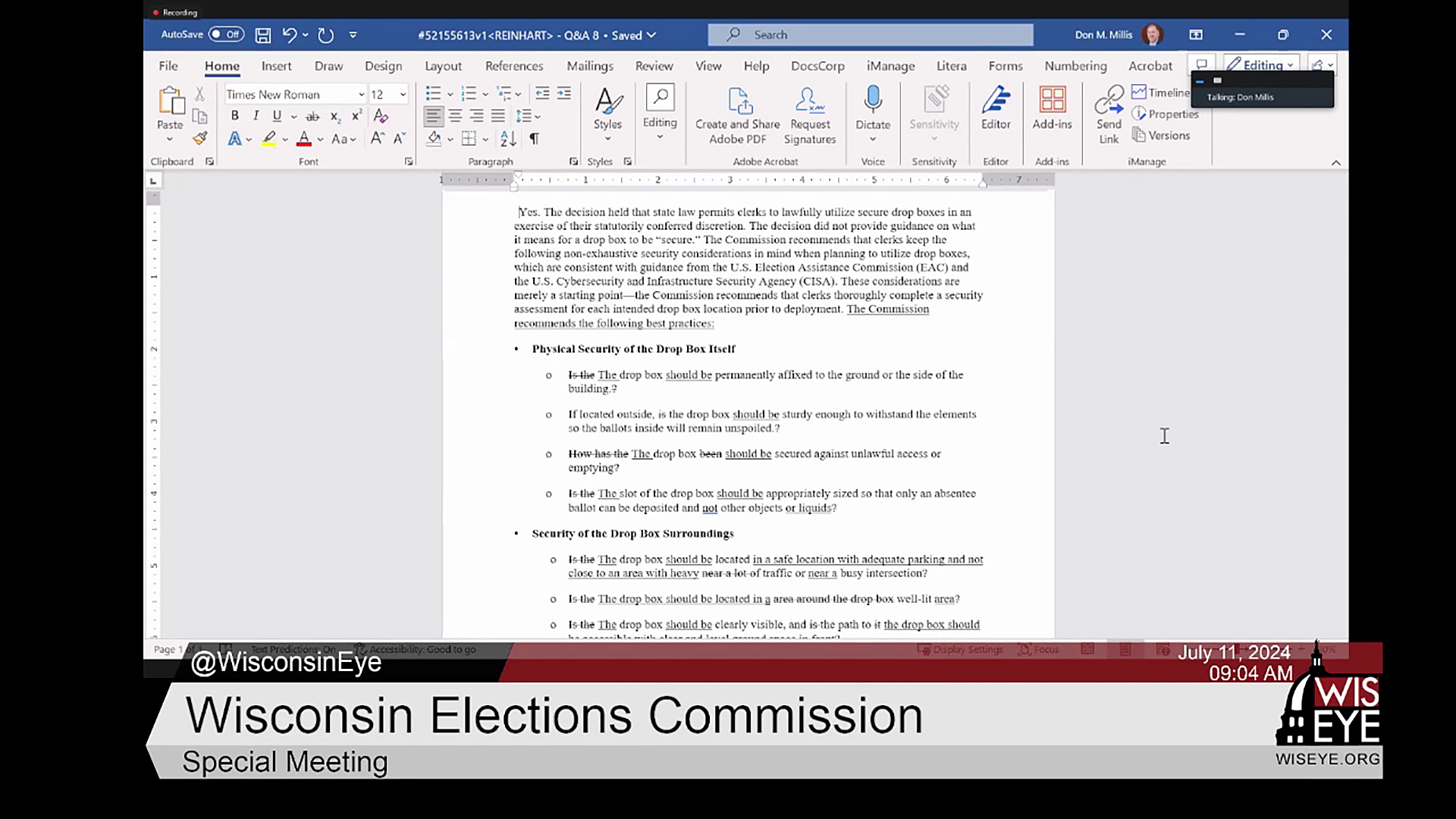 Wisconsin election officials provide local clerks guidance on using ...