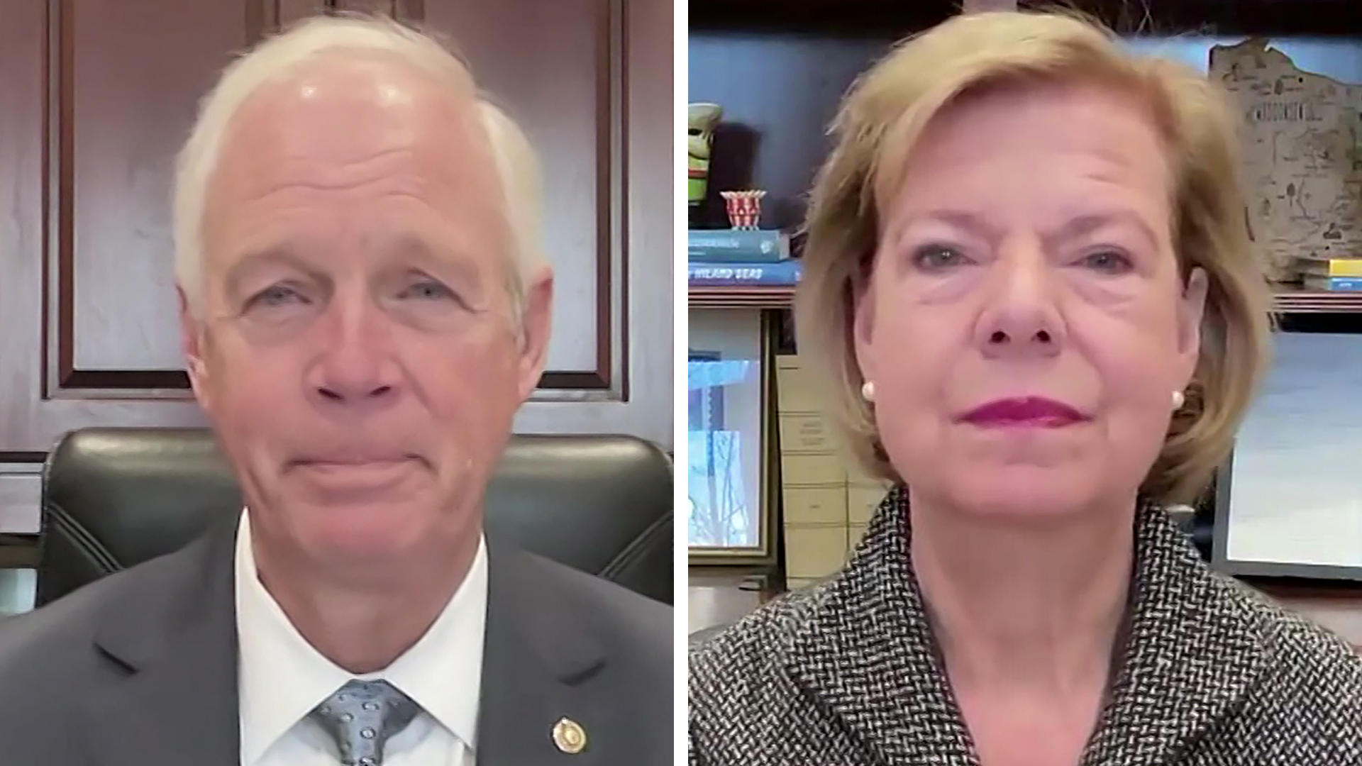 'Here & Now' Highlights: US Sen. Ron Johnson, US Sen. Tammy Baldwin